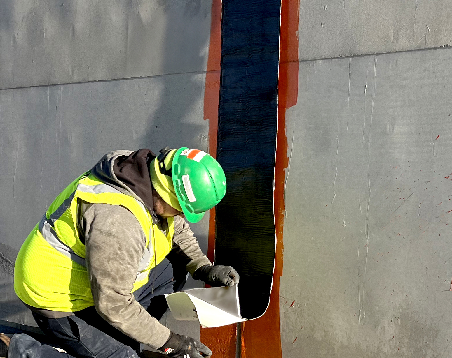 ConWrap CS-414 Polyolefin Backed Fuel & Oil Resistant Joint Wrap | ConSeal